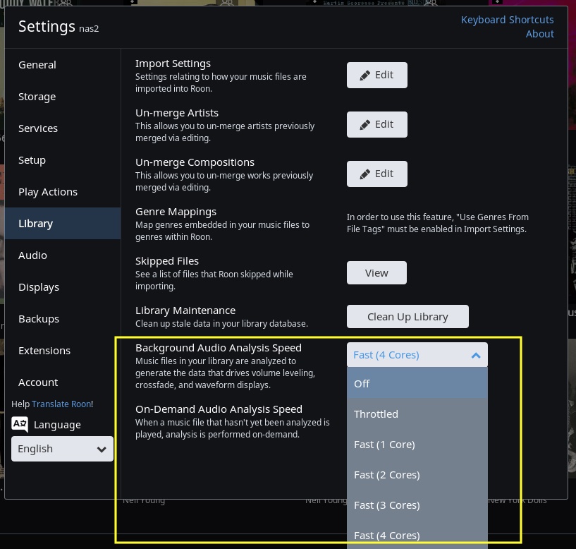 Roon on Synology NAS: Performance Charts - pics - AbeCollins - Computer ...