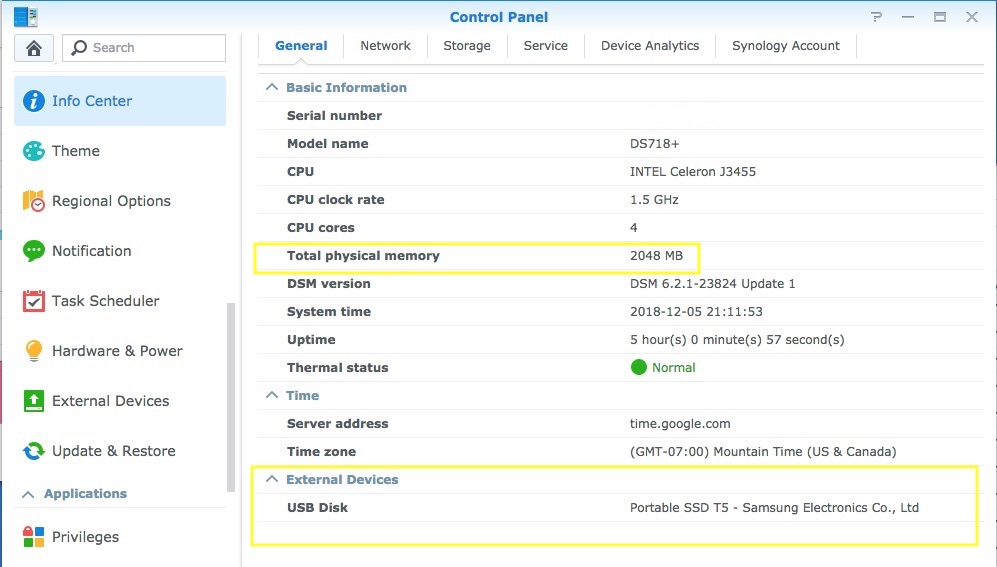 Roon on Synology NAS: Performance Charts - pics - AbeCollins - Computer ...